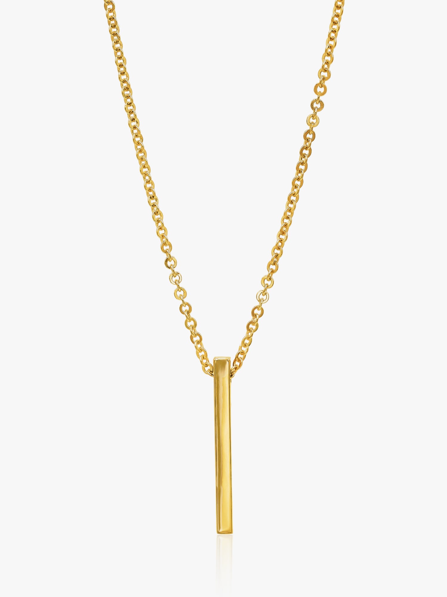 916 Gold Stick Chain Set