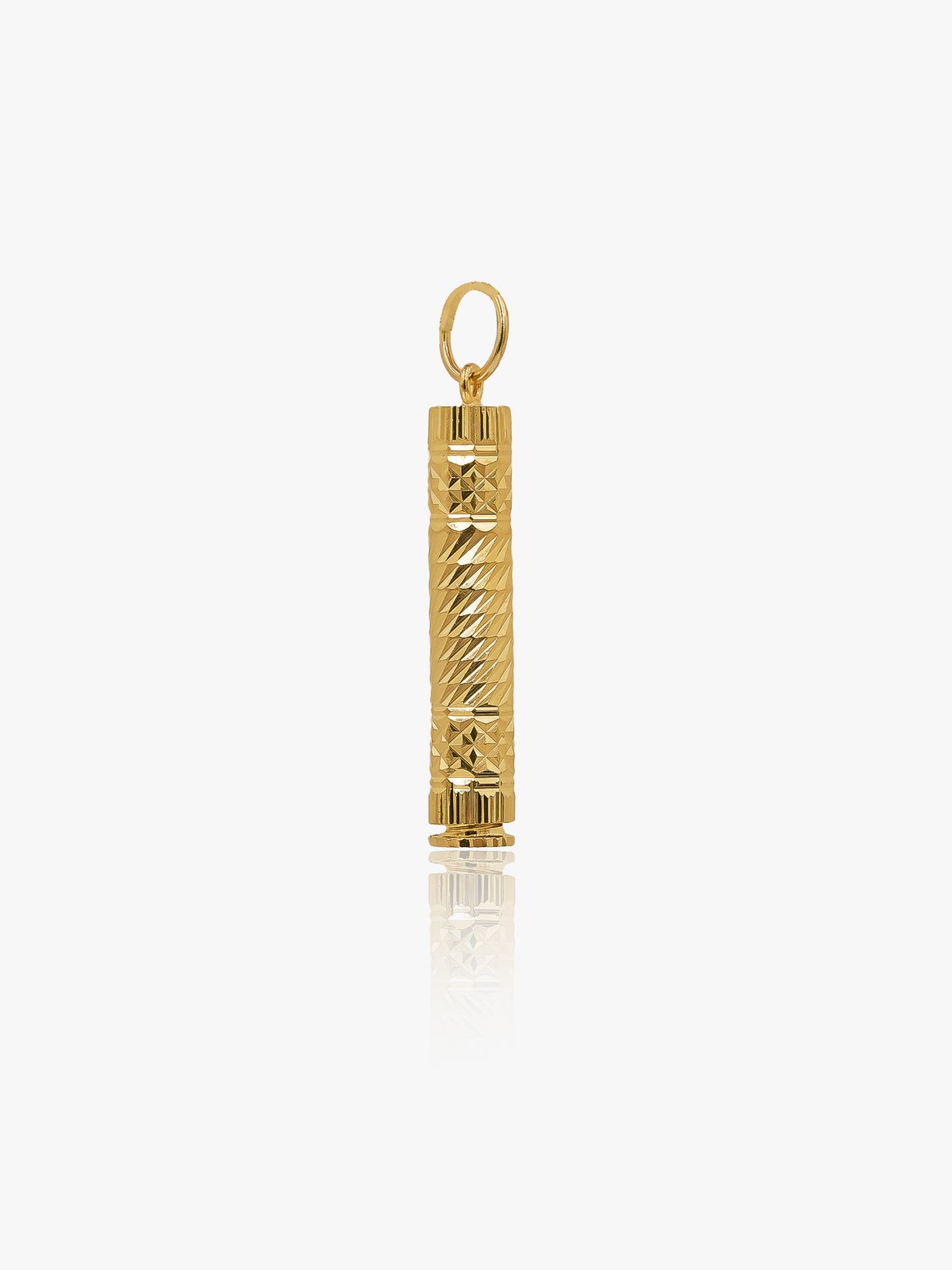 916 Gold Tower Pendant