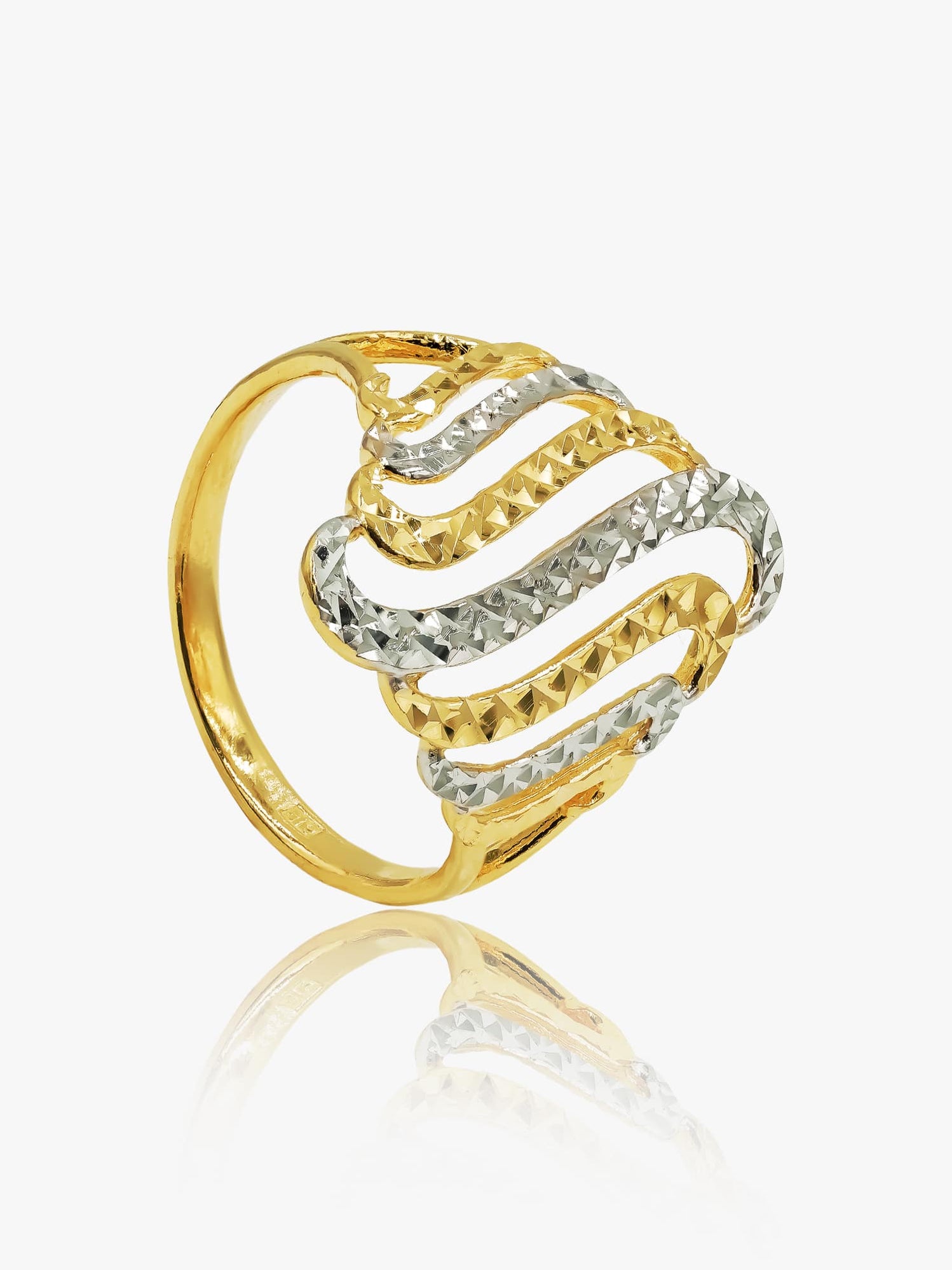 916 Gold Wind Ring