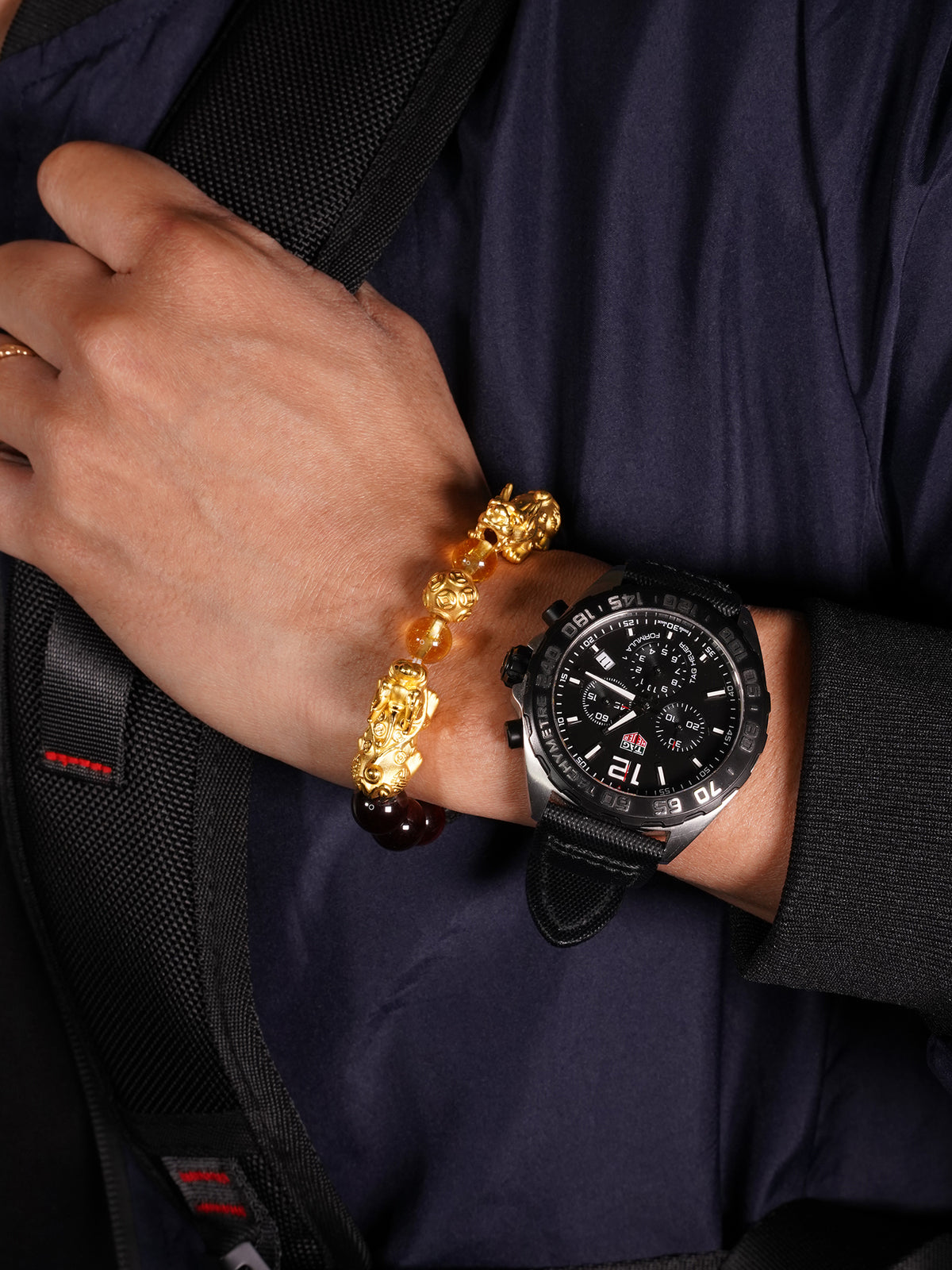 Elegant gold Jewelry collection for men